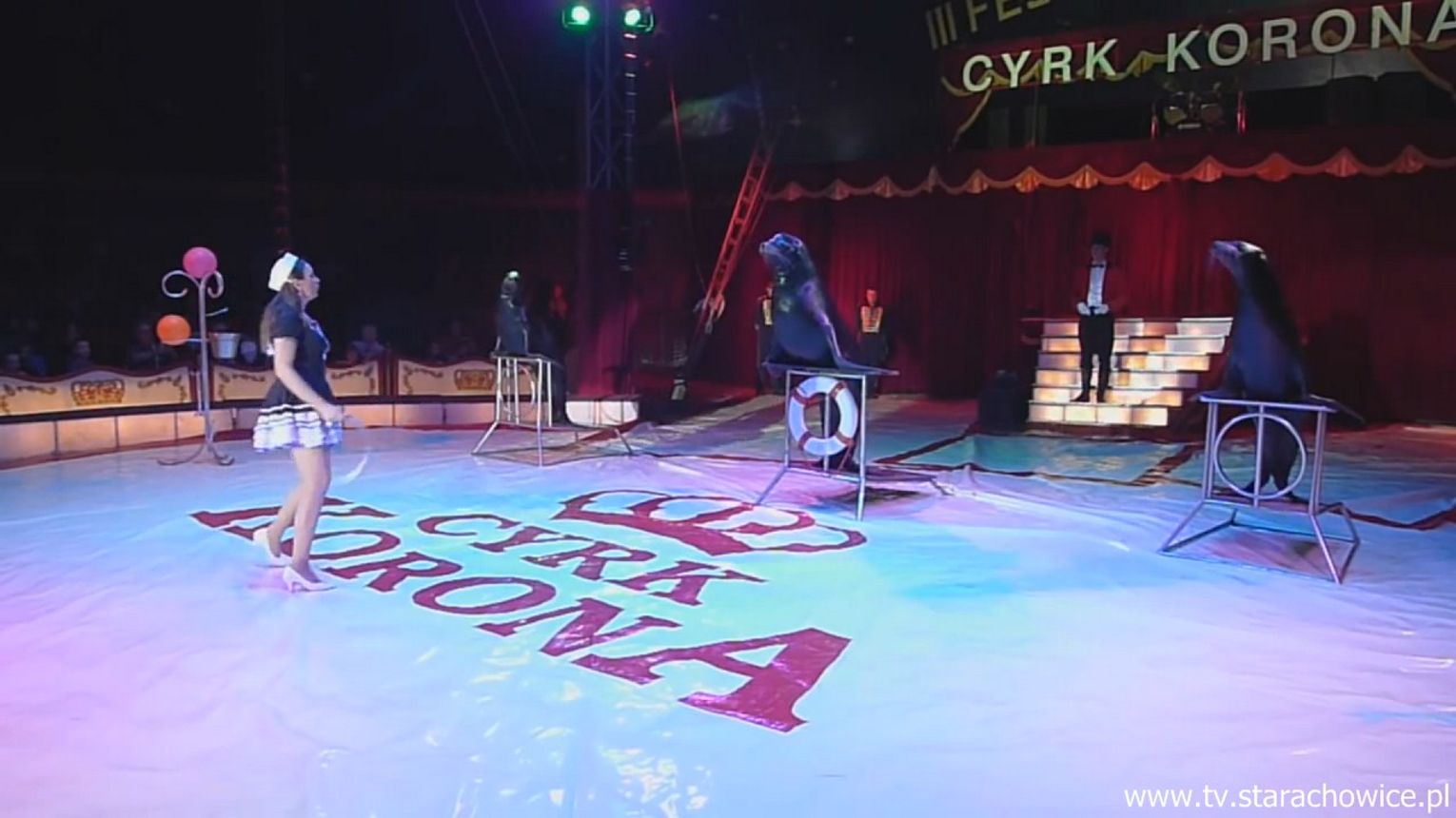 Cyrk Korona zaprezentuje się Starachowiczanom